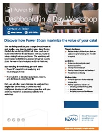 Power BI Dashboard in a Day Workshop Offer Download